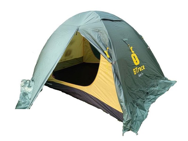 Палатка BTrace Ion 2+ зеленый в продаже по низкой цене! | Mountain-Rock.ru