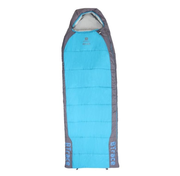 Спальный мешок BTrace Hover Левый (Левый,Серый/Синий) в продаже по низкой цене! | Mountain-Rock.ru